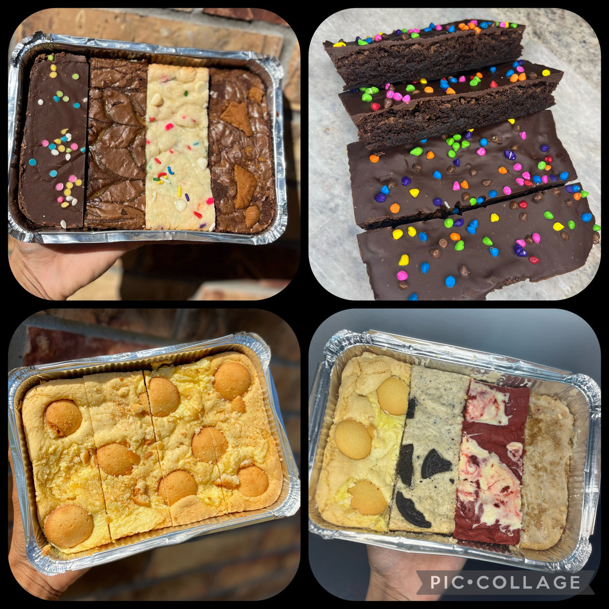 Classic Brownie Trays – Flie Cakes